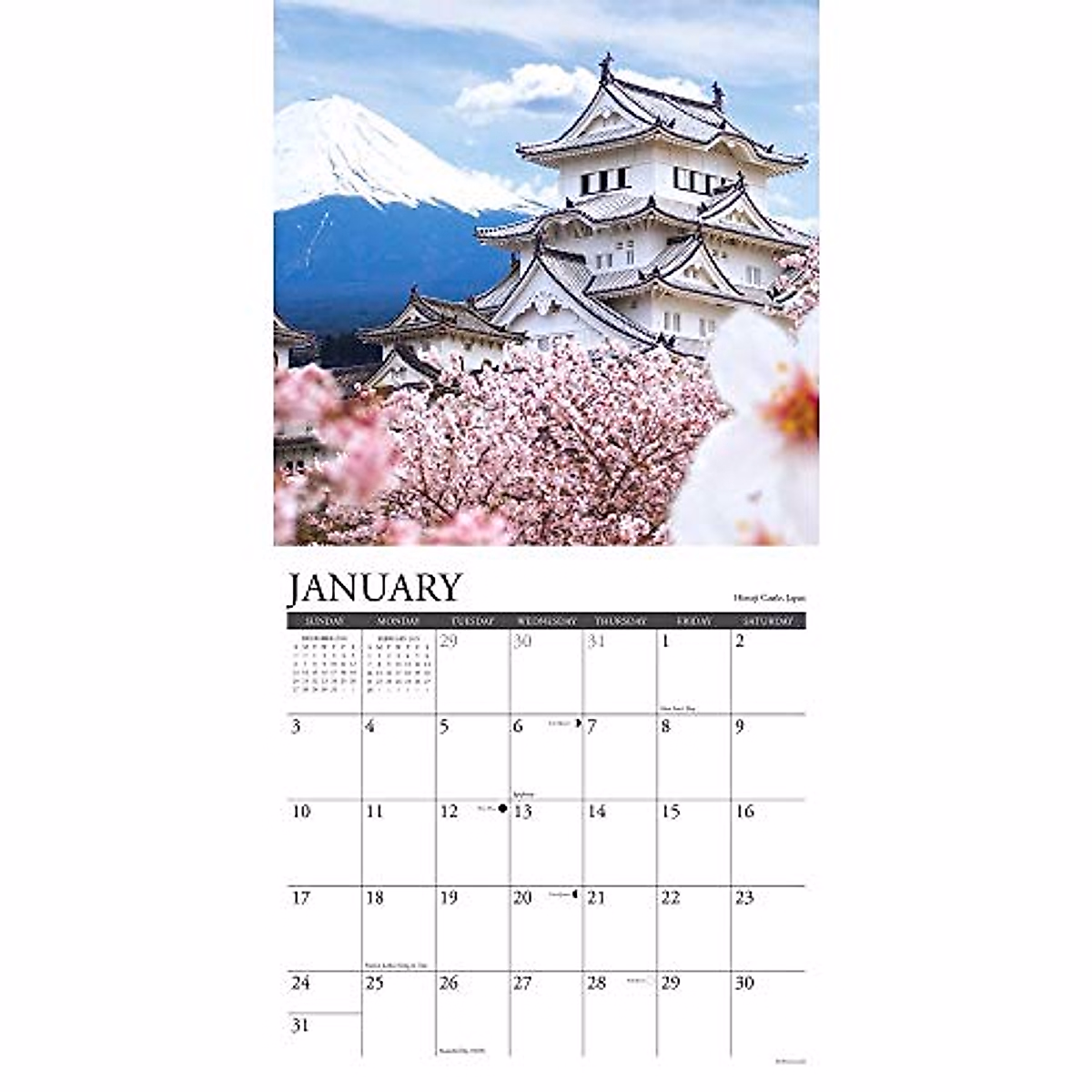 Castles 2021 Wall Calendar