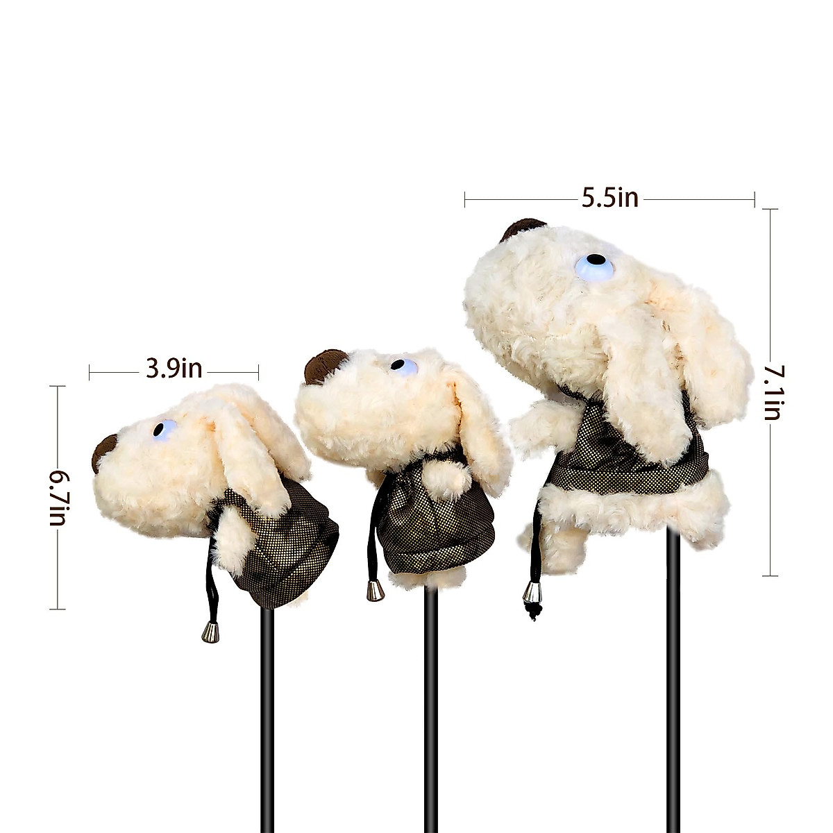 Golf Headcover Animal, Funny Animal Golf Head Covers Fits Most Oversized Drivers,Golf Driver Headcover