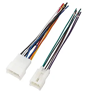 RED WOLF Radio Wiring Harness Connector Select for Toyota 4Runner Camry Corolla Prius RAV4 1987-2019 Mount Aftermarket Car Stereo Wire Cable Plug