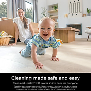 Shark S1000 Steam Mop, White/Seafoam