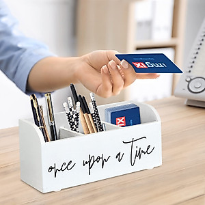 Yoto Card Holder,Wooden Yoto Card Case, Yoto Card Storage Box with Two Compartments, Wood Trading Deck Box Card Storage Box-Designed to Hold Yoto Mini Audio Cards (White, 3 compartments)