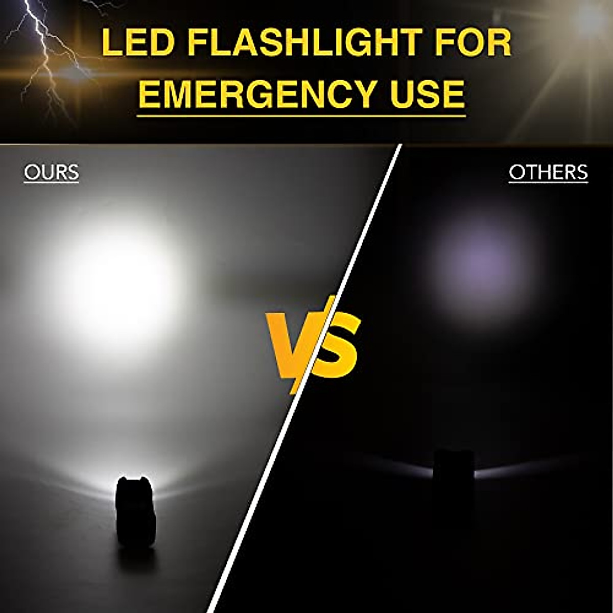 Dartmoor 500,000V Mini Stun Gun 2 Pcs, Highly Portable Ultrapowerful USB Rechargeable Electric Stun Gun with 120lm Tactical Flashlight and Custom Holster, for Men & Women for Car and Self Defense