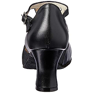 Capezio Women's 829W Oxford, Black, 10.5