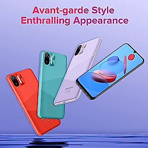 Ulefone Note 6 (2022) GSM 3G Unlocked Smartphone, Triple Card Slots, 6.1" Waterdrop Incell Full- Screen Dual SIM Unlocked Cell Phones, AI Camera 5MP+2MP, 3300mAh, Face Unlock, Android 11 - Purple