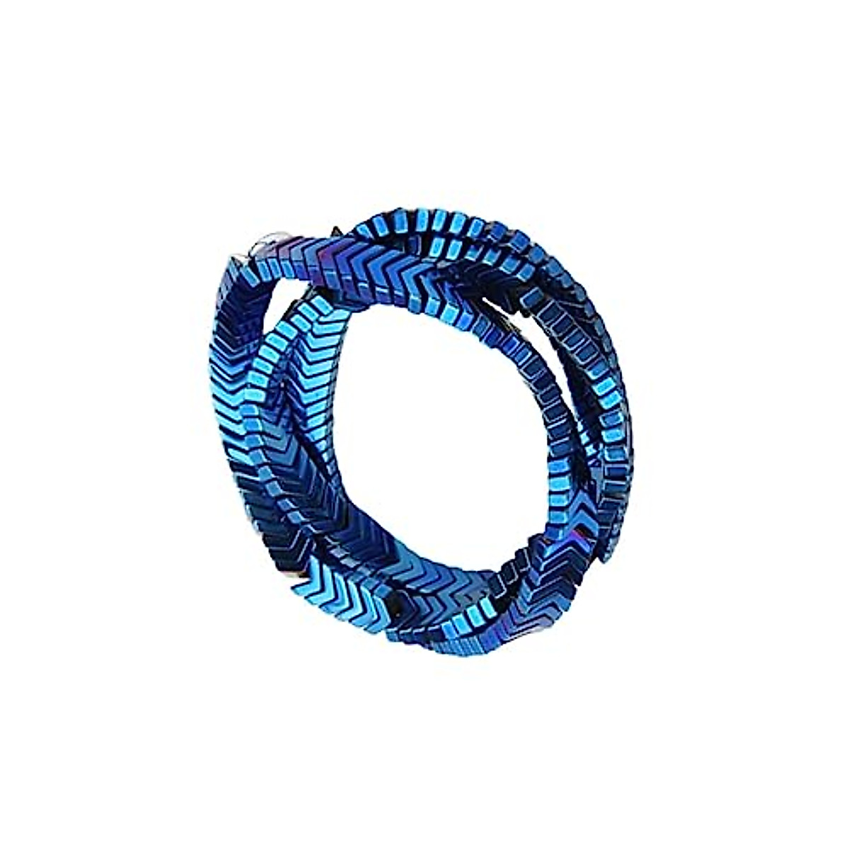 COHEALI Blue Vase 160 Pcs Decorative Beads Gemstone Beads Bracelet Kit Beads Loose Bead Pendant Wedding Table V-Shape Beads Jewelry Making Bead Colored Stone Beads Blue