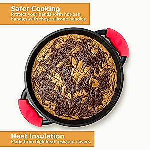 Jean-Patrique Silicone Handles for The Whatever Pan - Red