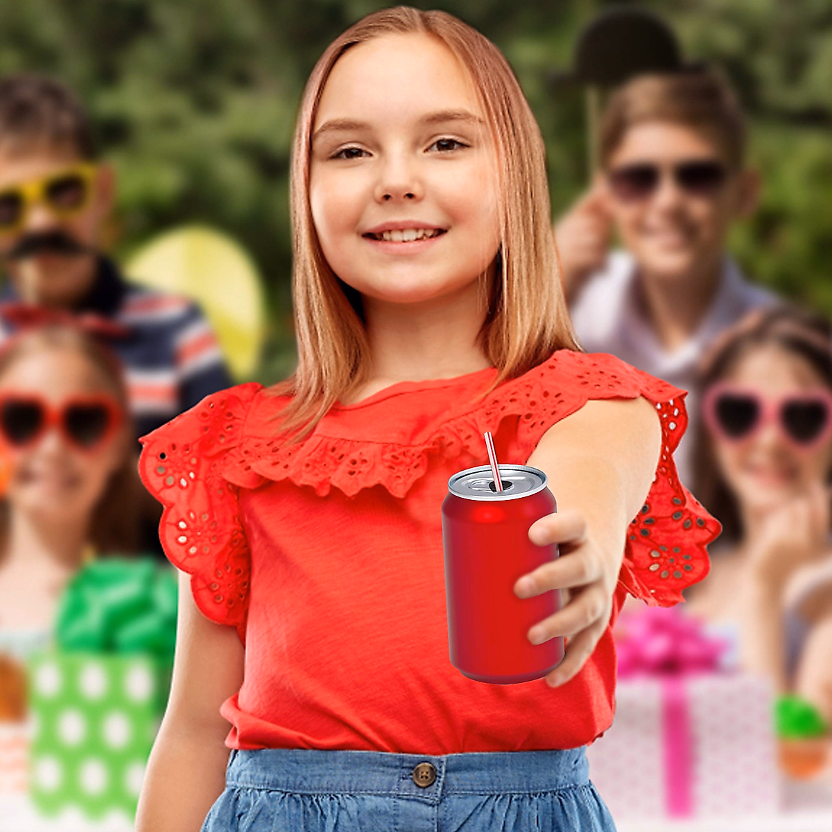 [500] Cocktail Plastic Straws Stirrers, Individually Wrapped (Paper Wrapped), These are 5.75" BPA Free Disposable Colored Cocktail/Coffee Stir Sticks