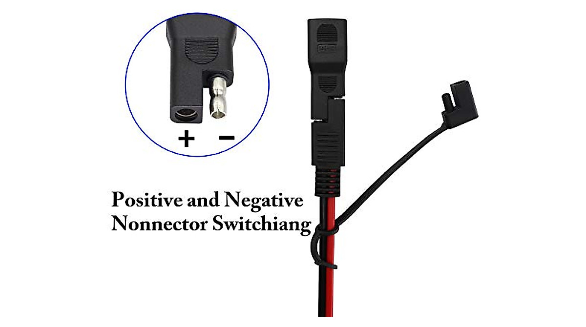 SAE to SAE Polarity Reverse Adapter 4Pack - Connects Solar & Automotive ...