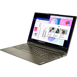 Lenovo 2023 Yoga 7 Laptop 15.6" FHD 1920 x 1080 LED-Backlit 11th Generation Intel Core i7-1165G7 4-Core 12GB DDR4 512GB SSD Windows 10 Pro Backlit Keyboard Touch Screen, Fingerprint Thunderbolt 4