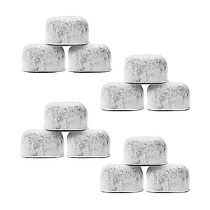 Pack of 12 Replacement Charcoal Water Filters By Housewares Solutions for Keurig Brewers - Keurig Compatible Water Filter Cartridges Universal Fit (NOT CUISINART) for Keurig 2.0 & 1.0 Coffee Makers