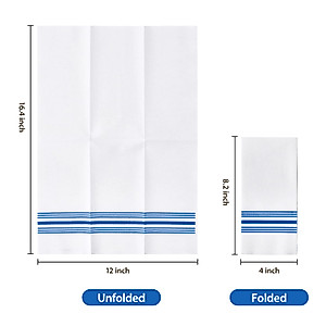 Vplus 300 PACK Guest Towels Disposable Bathroom, Decorative Bathroom Napkins Cloth Feel, Soft, and Absorbent Disposable Paper Hand Towel for Dinners, Kitchen, Parties, Weddings, Christmas Party