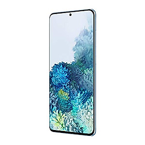 Samsung Galaxy S20+ 5G Factory Unlocked New Android Cell Phone US Version | 128GB of Storage | Fingerprint ID and Facial Recognition | Long-Lasting Battery | Cloud Blue