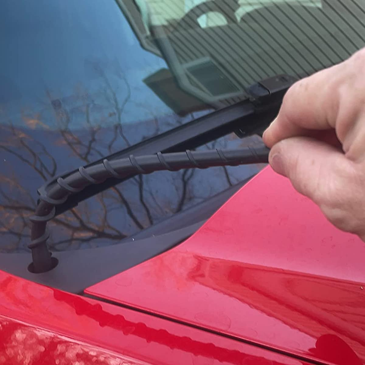 Car Wash Proof Antenna for Chevy Silverado and GMC Sierra Accessories (2009-2025) | 9 inch Spiral Direct Short Replacement Antenna (M7 Thread)