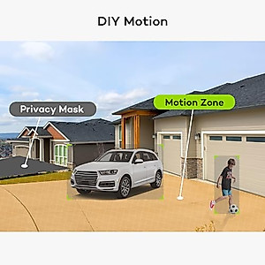 ONWOTE Wired 4K Security Camera System PoE 16 Channel 4TB, AI-Human-Vehicle-Detection, 128° Wide Angle, 8 * 8MP Outdoor Commercial IP Cameras with Audio, 16CH 4K NVR CCTV Surveillance for Businesses