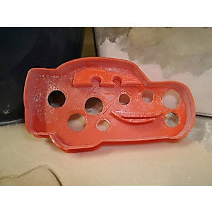 INSPIRED BY LIGHTNING MCQUEEN CARS THEME MOVIE CARTOON CHARACTER COOKIE CUTTER MADE IN USA PR597