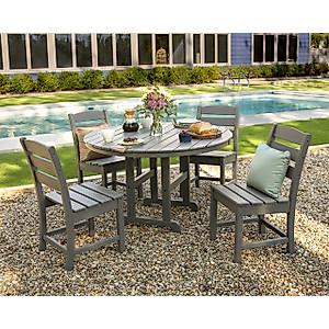 POLYWOOD® Lakeside Dining Chair, Teak