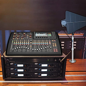 RK Rackmount Bracket Kit fit for QLXD4 Dual (2) Receivers Wireless System Mount on 1U Standard 19'' Rack Distribution