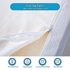 Twin Mattress, Fiberglass Free 6/8/10/12 inch Twin Size Bed Mattresses in A Box, CertiPUR-US Certified Made in USA for Daybed, Kids Bunk Trundle Bed, Gel Memory Foam, Medium Firm, 75"L x 38"W