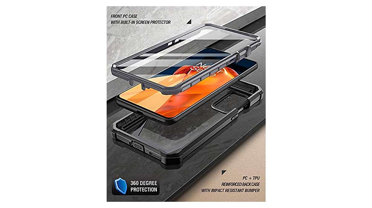 Poetic Guardian Case for OnePlus 9 5G - Shockproof & Clear