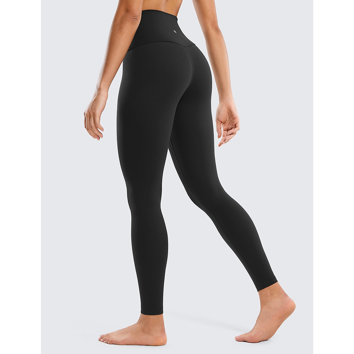 CRZ YOGA Butterluxe High Waisted Lounge Leggings 28'' - Workout Yoga Pants for Women Buttery Soft Black Small