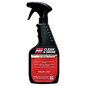 Malco Clean & Shine Interior Car Cleaner and Dressing – Restore Leather, Plastic and Vinyl Surfaces in Your Vehicle/Clean, Condition and Protect in 1 Simple Step / 22 oz. (125922)