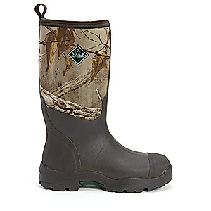 Muck Boots Unisex Wellington Boots Rain, Brown Bark Real Tree Xtra, 8 US Men