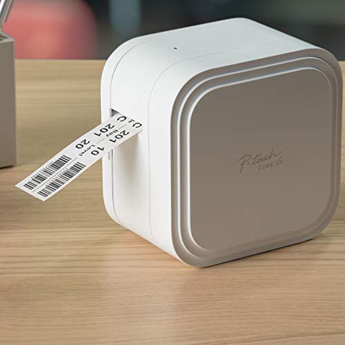 Brother P-Touch TZe-M261 Black Print on Matte White Label Tape 1.4” (36mm) Wide x 26.2’ (8m) Long