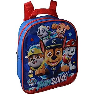 Nickelodeon Paw Patrol Boy's 10" Mini Backpack Blue-red