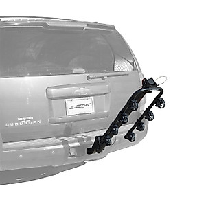Force Rax Deluxe 4 Bike Hitch Car Rack