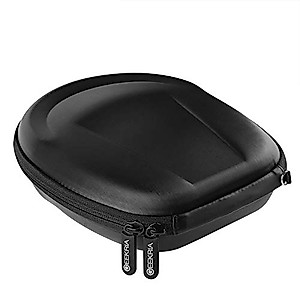 Geekria Shield Headphones Case Compatible with Bose QC45, QC35 II, QC35, QC25, QC15, QC SE, SoundLink II Case, Replacement Hard Shell Travel Carrying Bag with Cable Storage (Black)