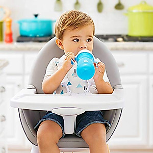 Munchkin® Gentle™ Transition Sippy Cup with Trainer Handles, 10 Ounce, Blue