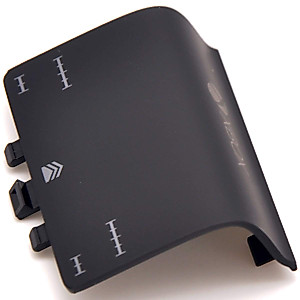 Deal4GO Replacement Battery Cover Back Case Holder for Xbox One Elite Controller 1698 (Black)