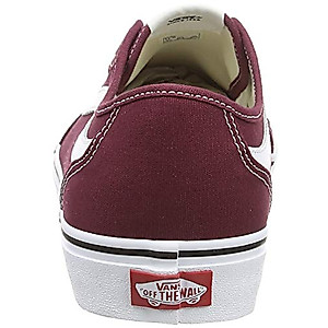 Vans Men's Filmore Decon Platform Shoes, Red Canvas Port Royale White 8j7, 43