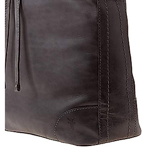 Frye Melissa Drawstring Hobo, Carbon