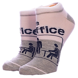 Bioworld The Office TV Show 12 Days Of Socks Advent Calendar Set (Mens shoe size 8-12)