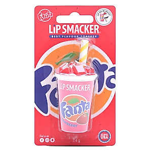 Lip Smacker Coca Cola Collection, lip balm for kids - Strawberry Fanta Strawberry, beverage cup