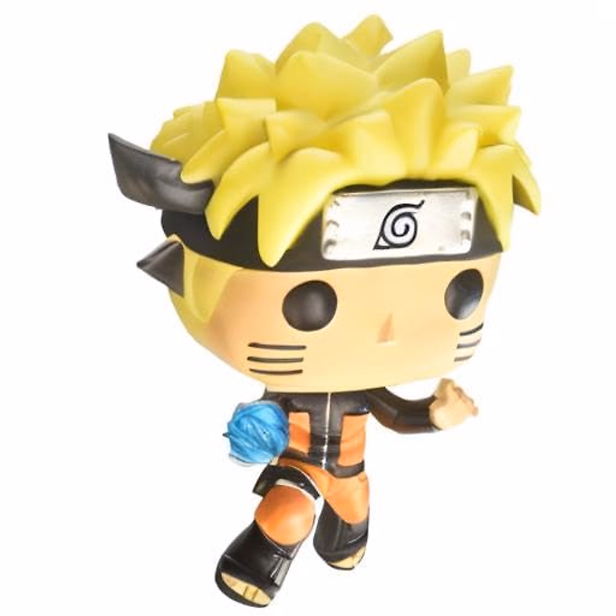 POP Naruto Shippuden - Naruto (Rasengan) Funko Pop! Vinyl Figure (Bundled with Compatible Pop Box Protector Case), Multicolor, 3.75 inches