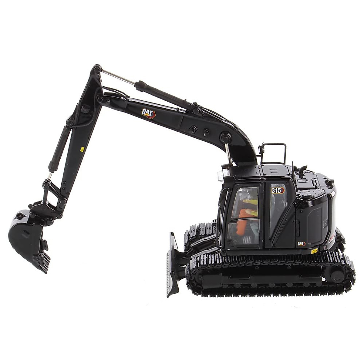 Diecast Masters 1:50 Scale Cat 315 Excavator, Special Black Finish - High Line Series 85957BK