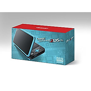 New Nintendo 2DS XL - Black + Turquoise