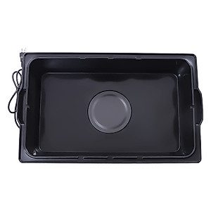 9 Qt Electric Chafing Dish, Chafing Dish with Tray & Lid, Chafing Dish Buffet Set, Food Warmer Buffet Server for Restaurant, Buffet, Hotel, Temp Adjustable 149-185℉