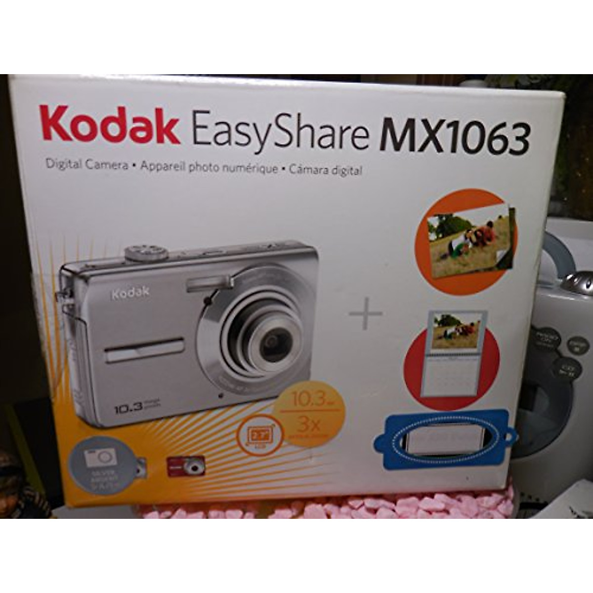 Kodak EasyShare MX1063 10.3MP 3X Optical/5x Digital Zoom HD Camera (Silver)