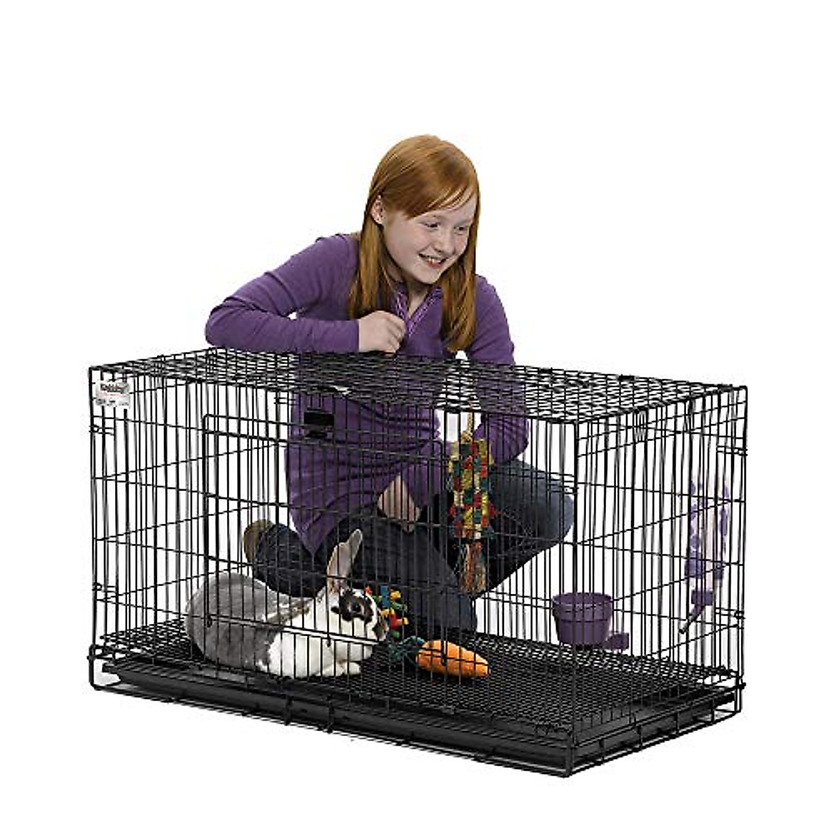 Midwest Wabbitat Folding Rabbit Cage