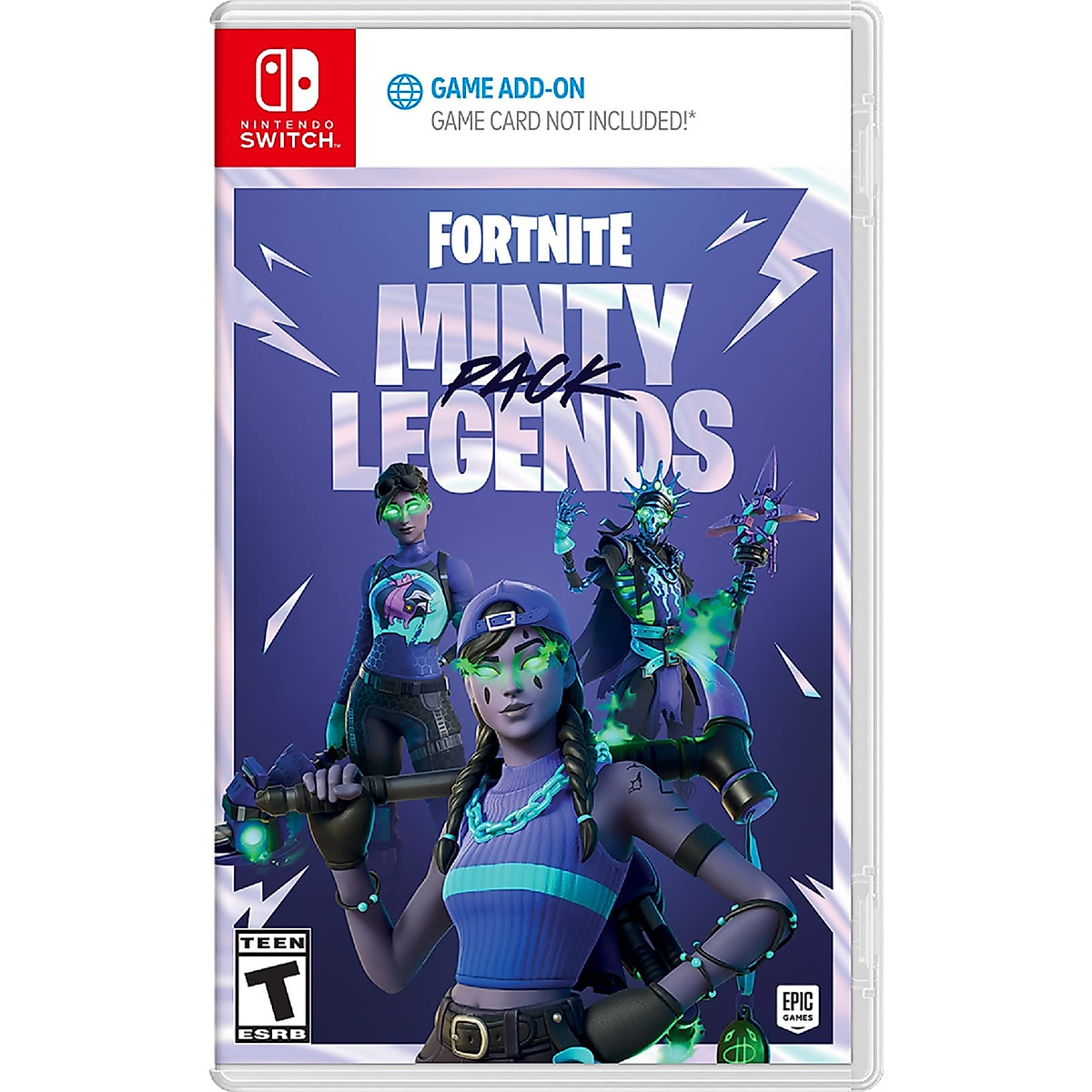 Fortnite Minty Legends Pack(code in Box)