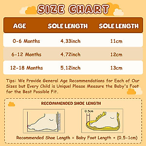 HONGTEYA Baby Girls Boys T-Strap Moccasins Baby Mary Jane Shoes Toddler Flats Infant Girl Shoes PU Soft Soled for Baby First Walk (White)