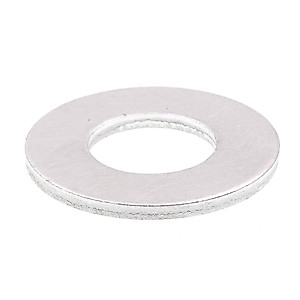 Prime-Line 9080087 Flat Washers, USS, 3/8 In. X 1 In. OD, Aluminum (10 Pack)
