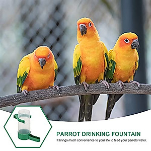 Automatic Cage Water Drinker 2pcs Birds Water Dispenser Pigeon Water Feeders Bird Self Drinker Pet Dove Gift Hanging Birds Cage Bird Cage Drinker Feeder