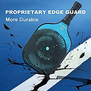 GARYCE Pickleball Paddles Set of 2, Pickleball Paddle with Fiberglass Face and Polypropylene Honeycomb Core, Pickleball Set of 4 Balls and 1 Pickleball Bag for Beginners to Professional