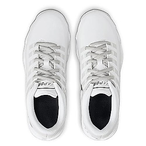 Nike Vapor Edge Shark Men's Football Cleat (us Footwear Size System, Adult, Men, Numeric, Medium, Numeric 11 Point 5), White/Black-LT Smoke Grey