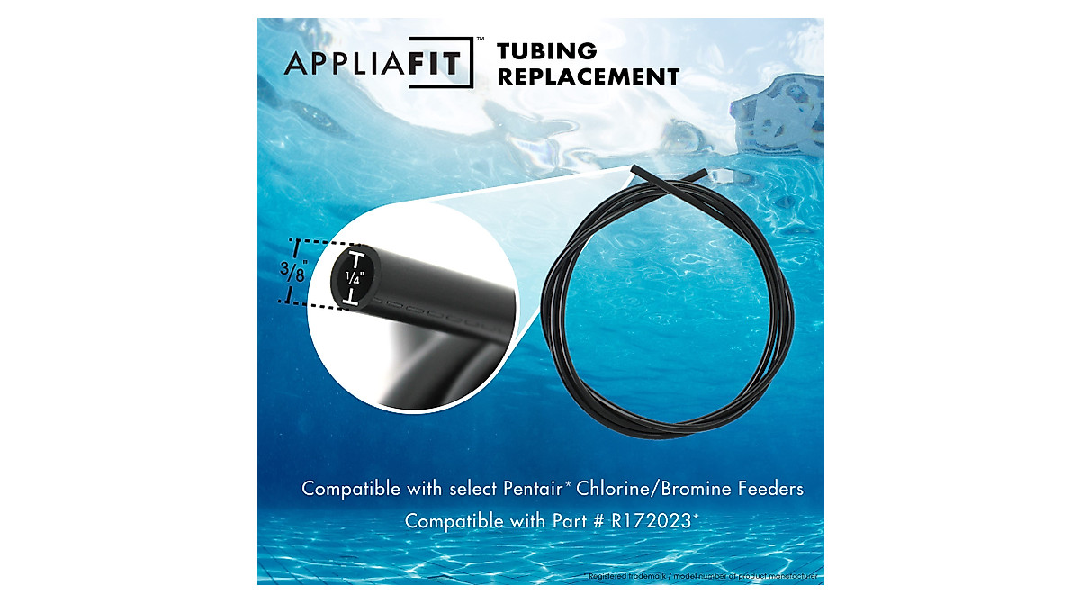 AppliaFit 8-Foot Tubing for Pentair R172023 Feeders