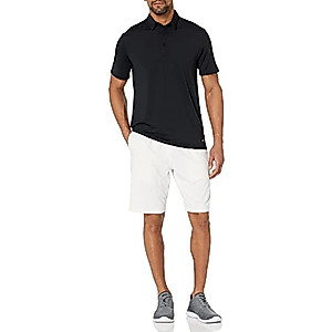 Amazon Essentials Men's Slim-Fit Tech Stretch Polo Shirt, Black, X-Small